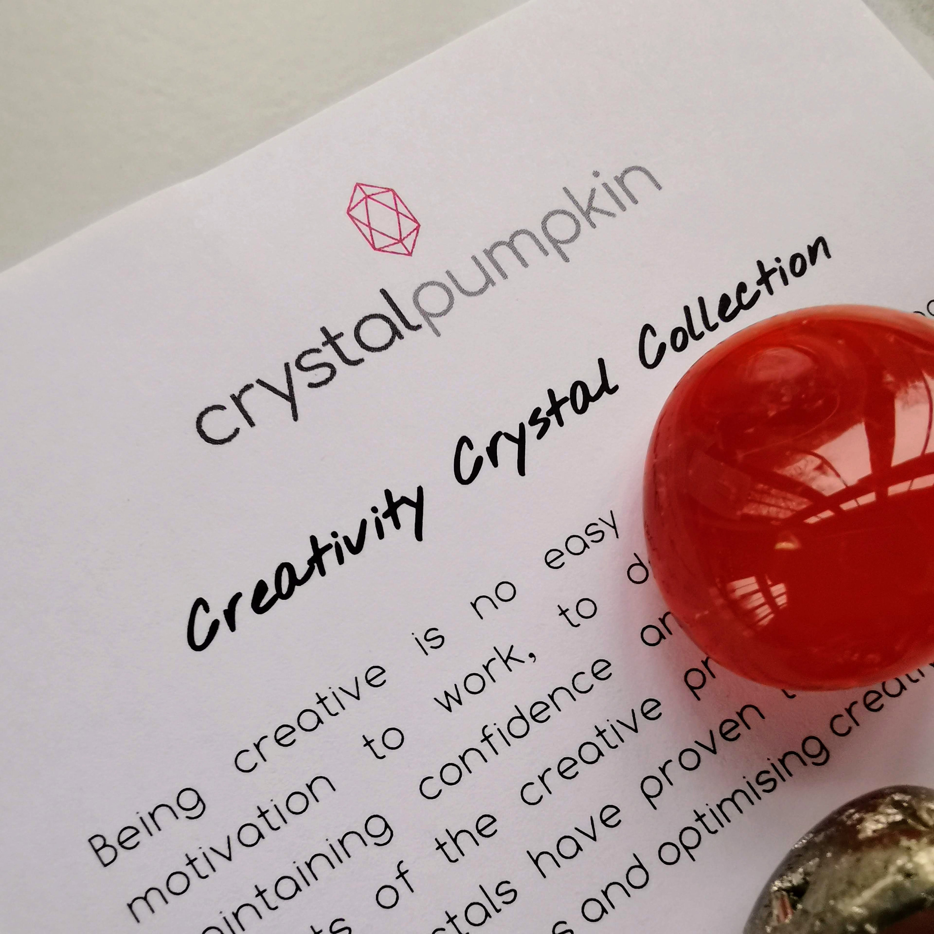 Creativity Crystal Collection; Crystal set for artists and creative ...