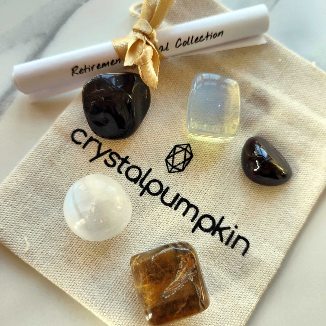Retirement Crystal Collection Crystals for Retiring. Crystals for the ...