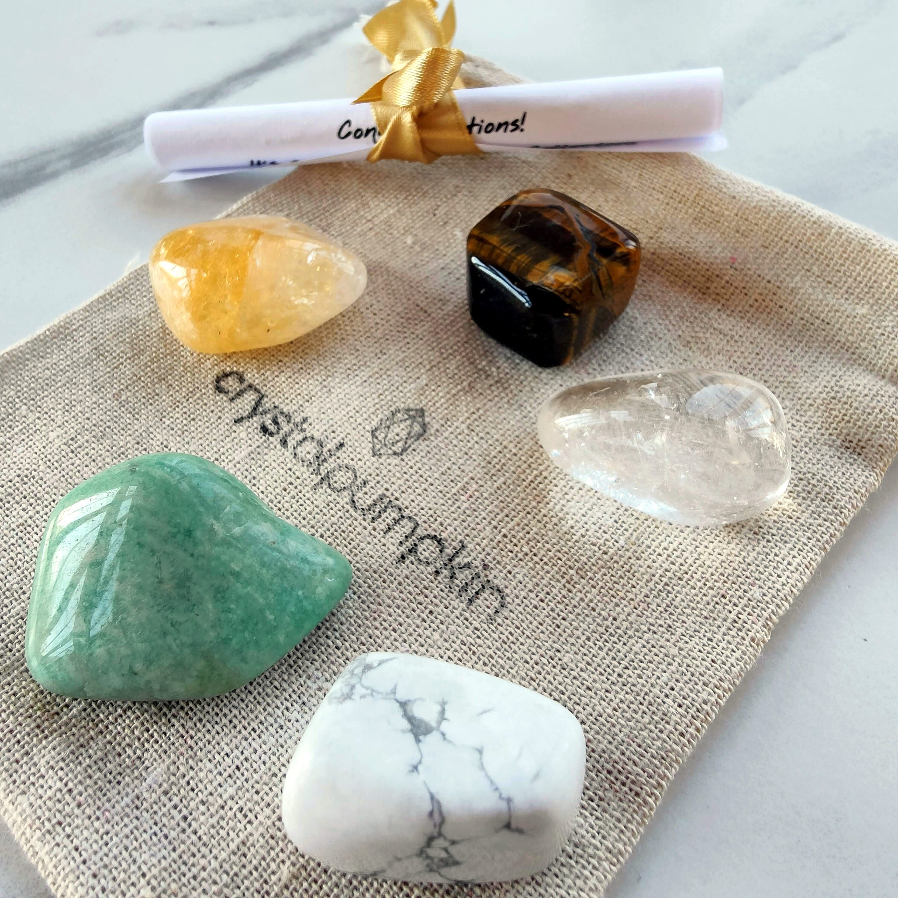 New Job Crystal Collection; Crystal set chosen to help boost self ...