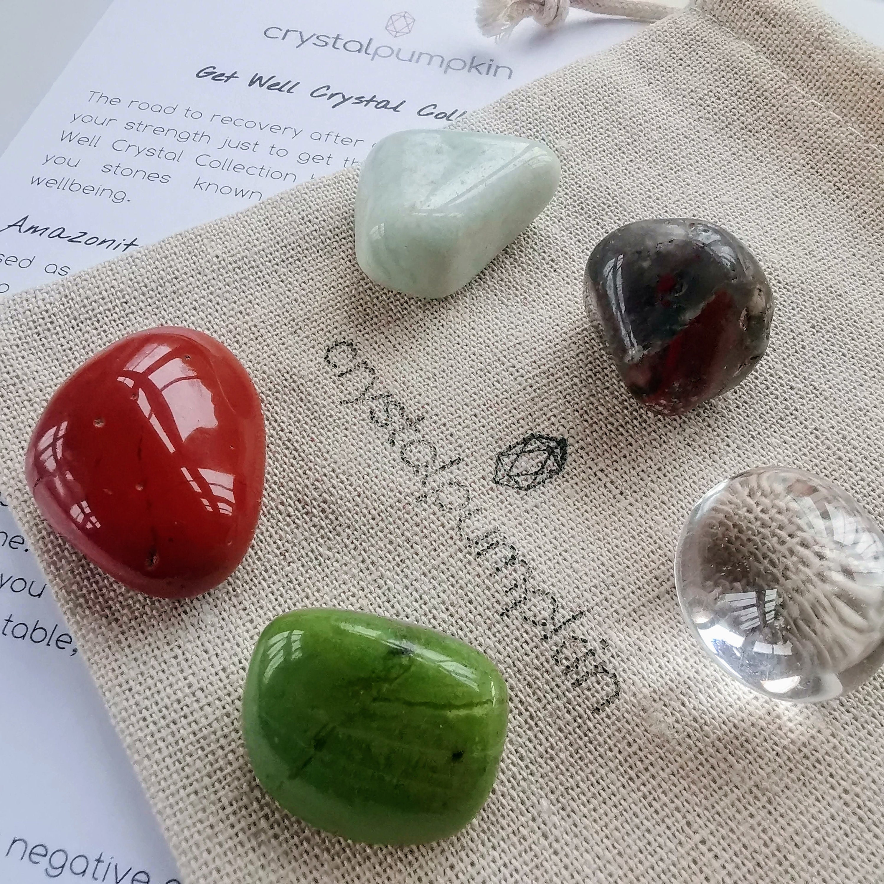 Get Well Crystal Collection, Get Well Crystal Set, Crystals for ...