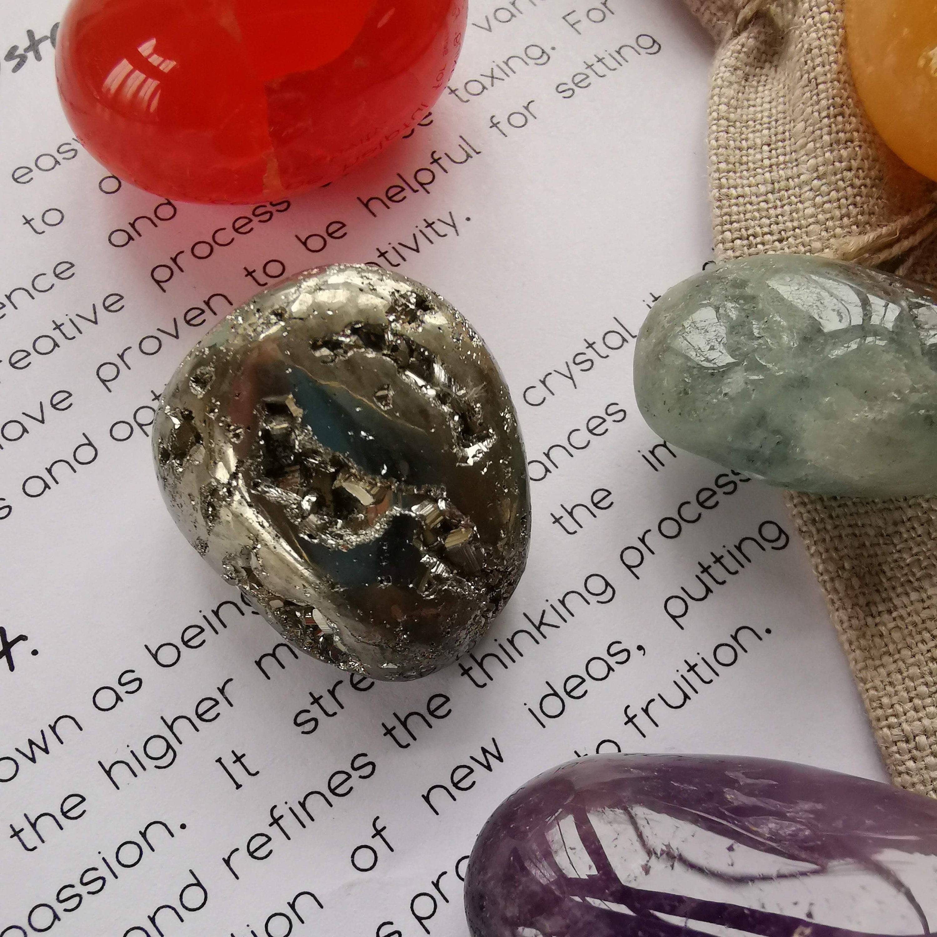 Creativity Crystal Collection; Crystal set for artists and creative ...