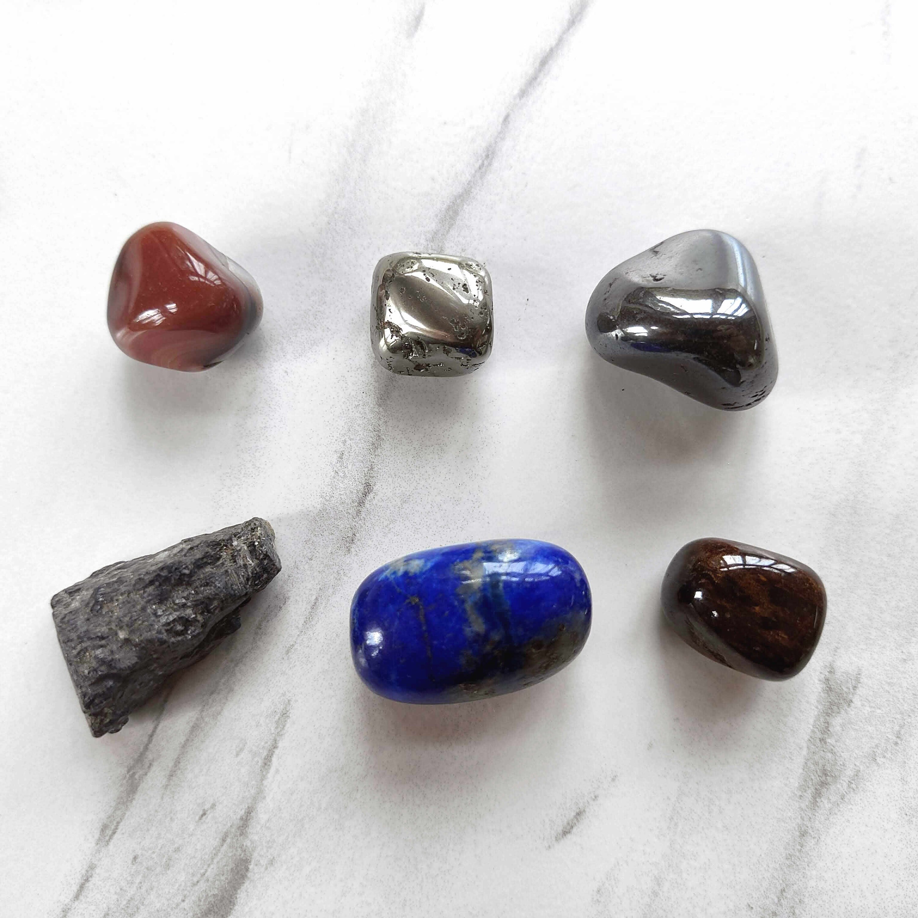 Minecraft Crystal Set - with gift bag and information leaflet Gemstones ...