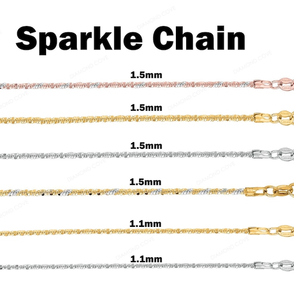 Sparkle Necklace - Etsy