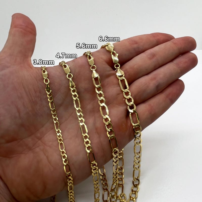 Thick Figaro Chains - Etsy