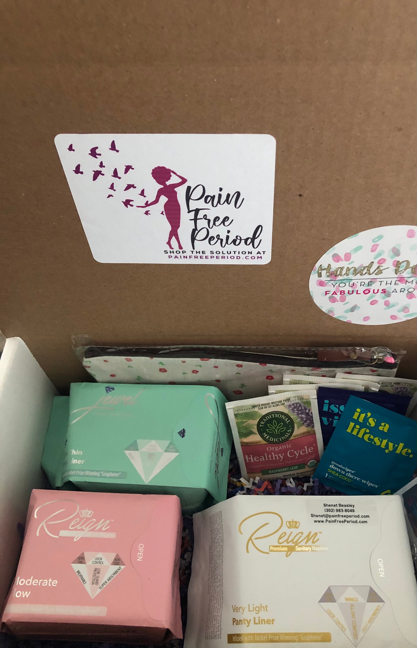 Pain Free Period - Period Starter Kit for Girls - Period Essentials - Etsy