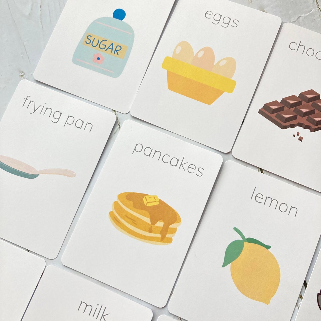 Pancake Day Flashcards - Etsy