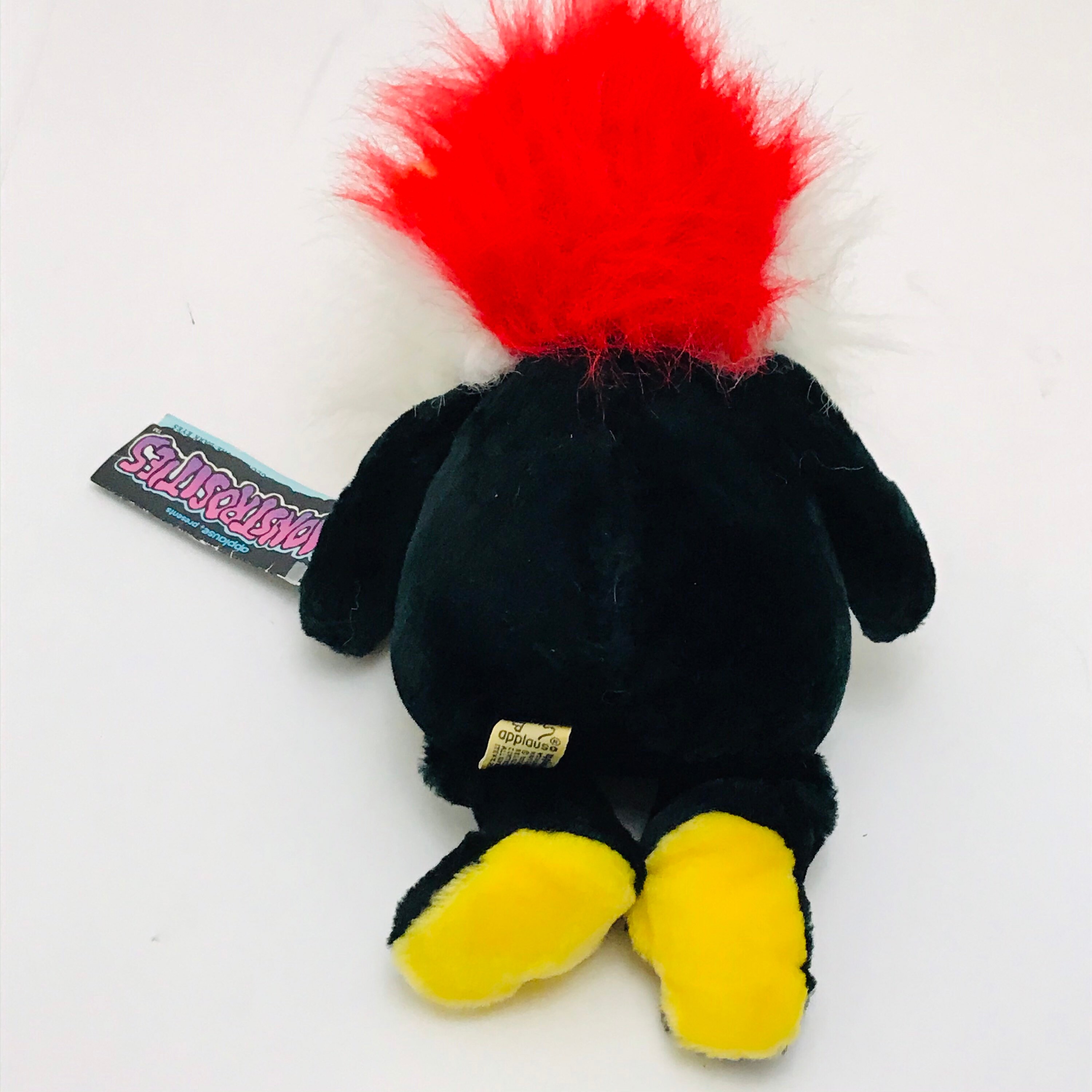 Monstrosities Plush Monster 80s Toy Glow In The Dark Eyes | Etsy