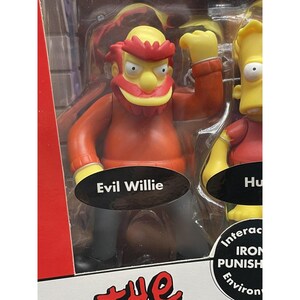 Simpsons Treehouse of Horror DONUT HEAD HOMER Hugo Evil Willie Witch ...