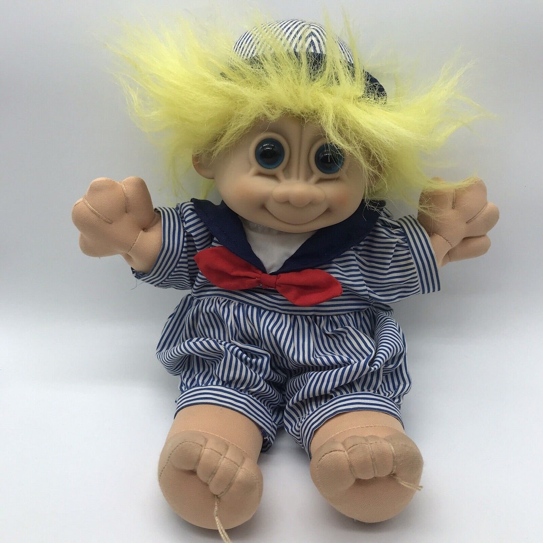 Russ Troll Sailor Baby Doll Kidz Skippy Skipper 12 Soft Body Plush Toy ...