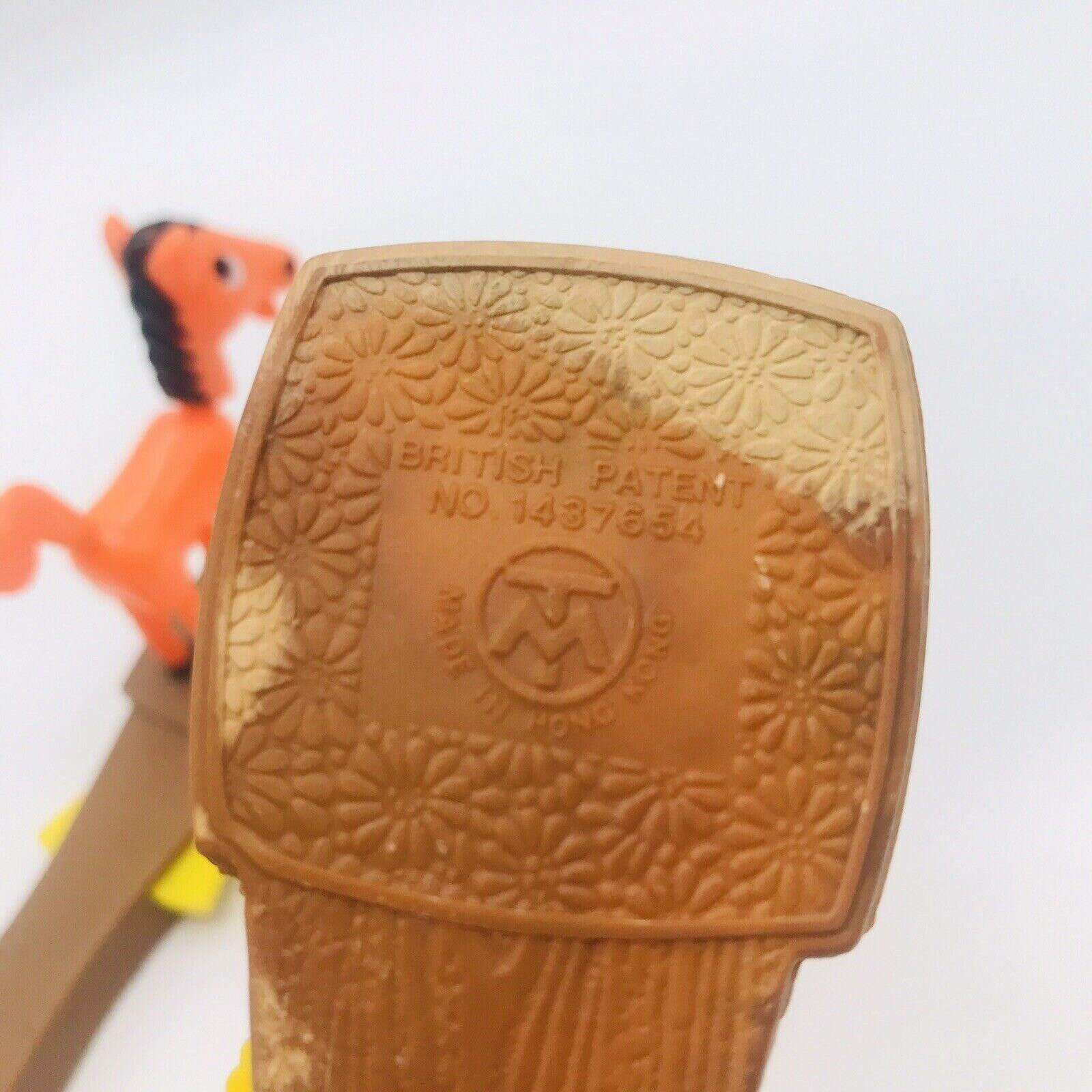 Donkey & Dog Vintage Push Paddle Puppets Collapsing Toys Lot of 2 ...