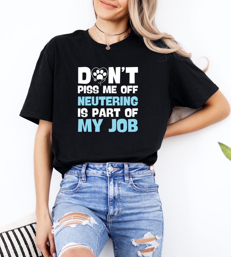 Neutering is Part of My Job Shirt Funny Veterinarian Gifts - Etsy