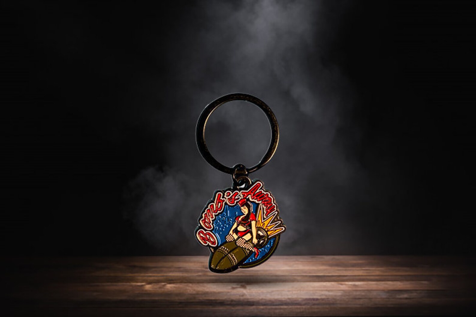 Miss Thunder Keychain, Military Aircraft Collectibles, Women's Airforce ...