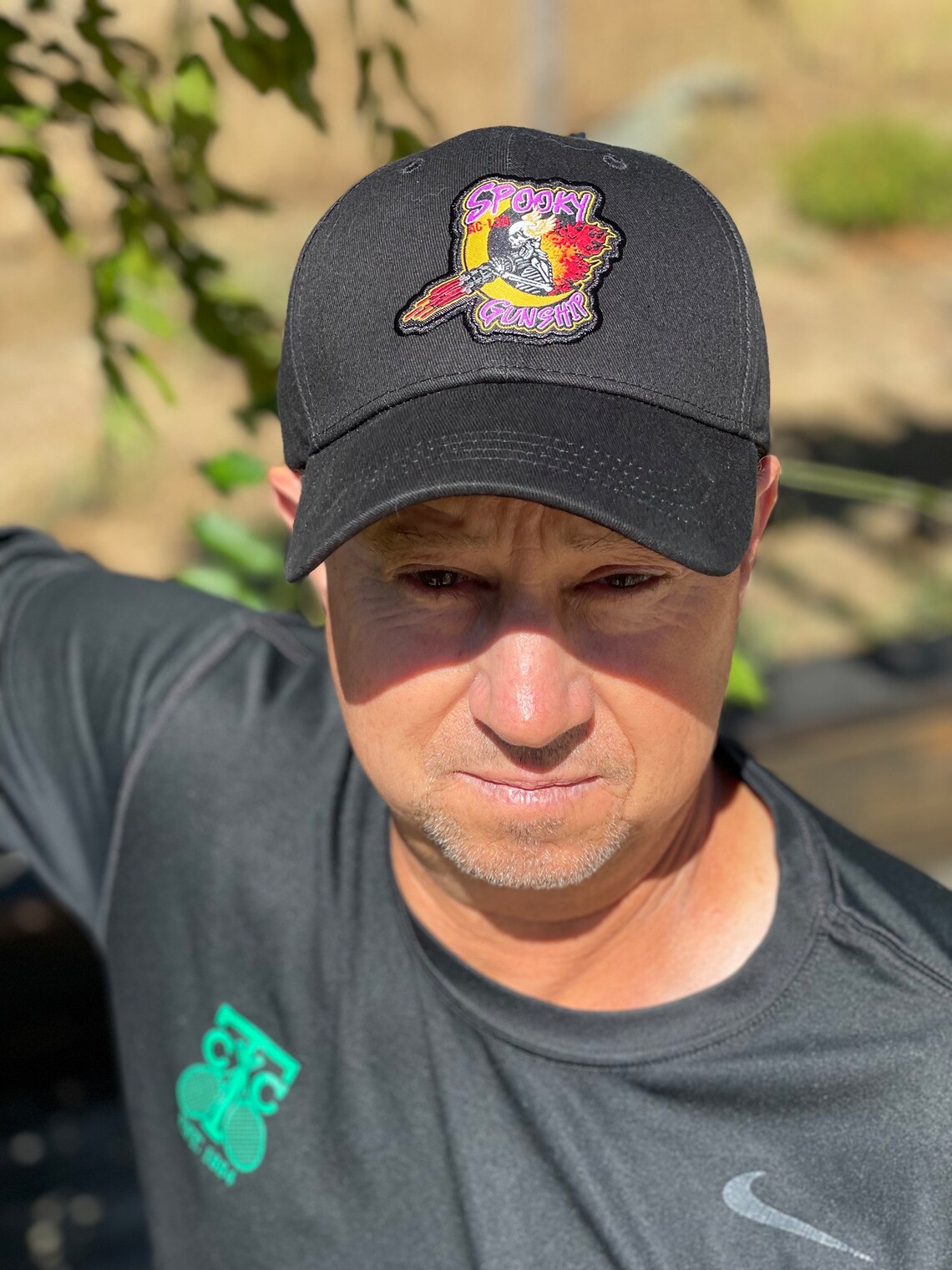 AC 130 Gunship Spooky Embroidered Patch Hat, Wearable History Ball Cap ...