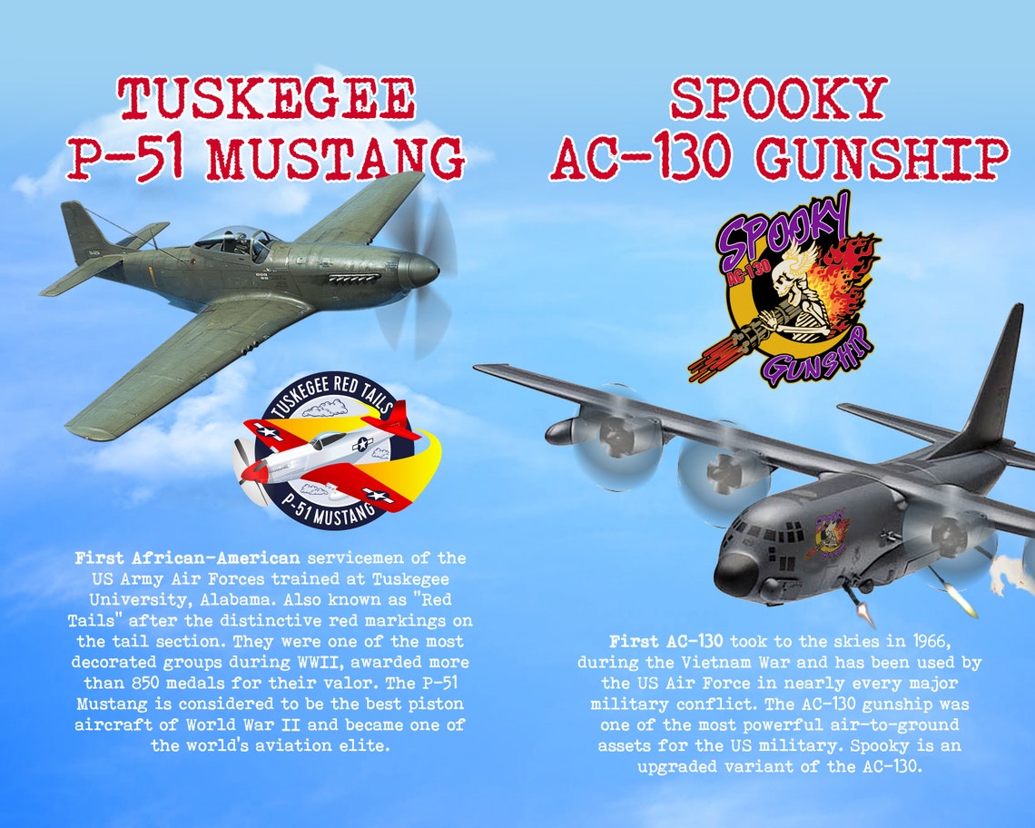 AC 130 Gunship Spooky Embroidered Patch Hat, Wearable History Ball Cap ...