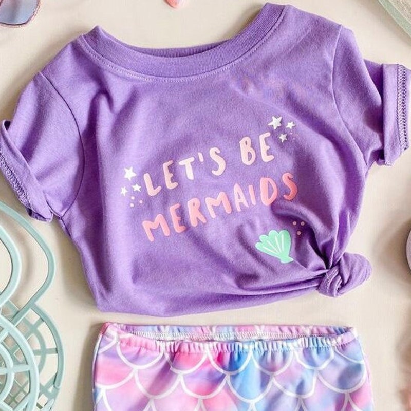 Mermaid Tee - Etsy