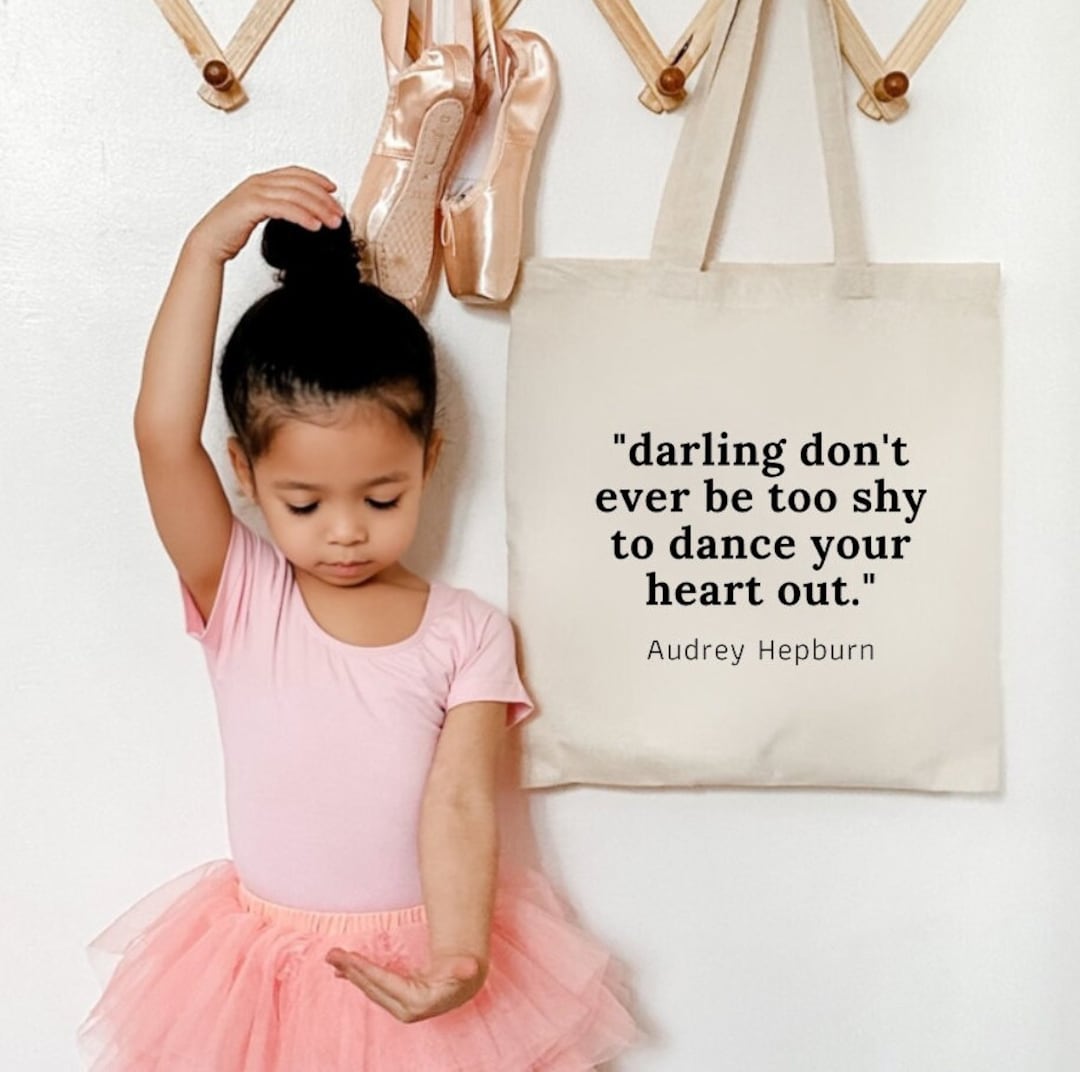 Dance Tote | Ballerina Tote | Dance Bag | Ballet Bag | Girls Dance Bag ...