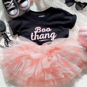Boo Thang Tee | Halloween Tee | Girls Halloween Tee | Toddler Fall ...