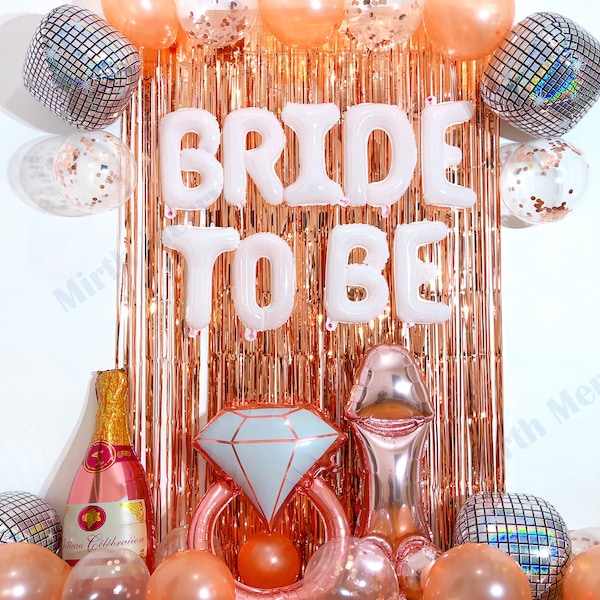 Gold Bride Balloon - Etsy