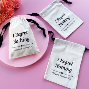 Hen Party Hangover Recovery Kit, 5x7 Inch Party Favor Bags Bachelorette ...