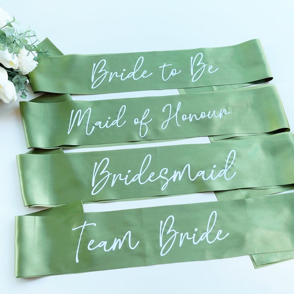 Hen Sash Set - Etsy