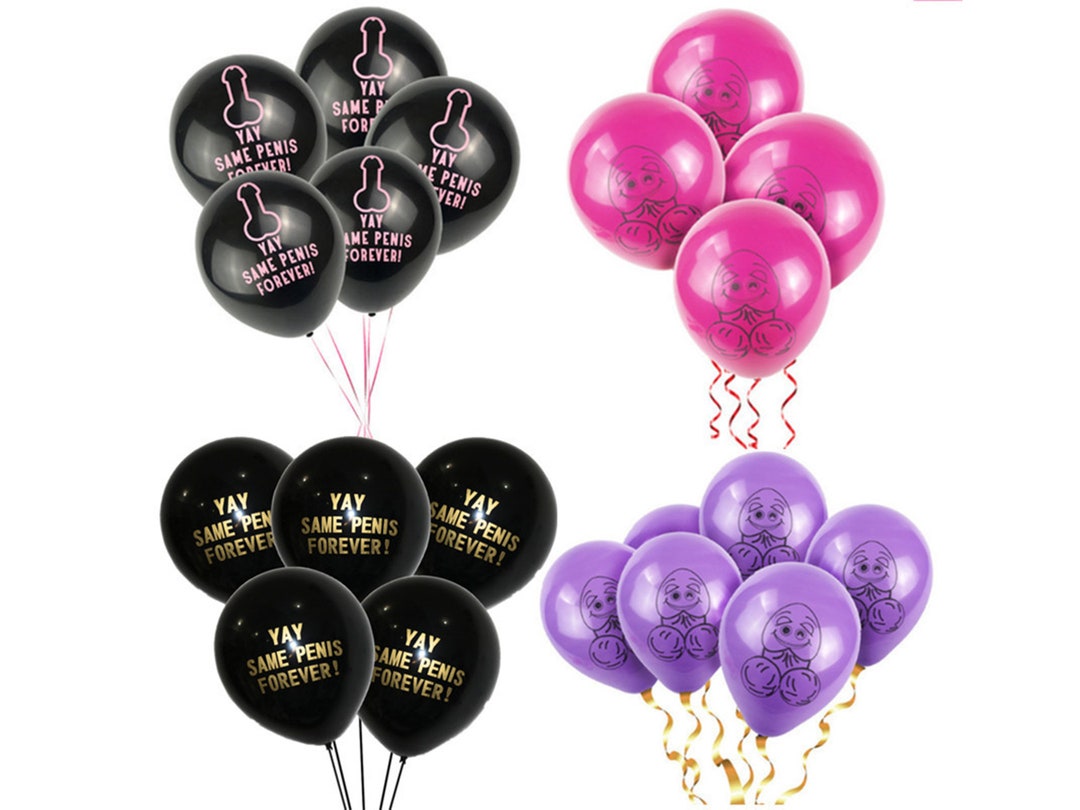 Penis Willy Dick Party Balloons, Hens Party Favors, Bachelorette Party ...
