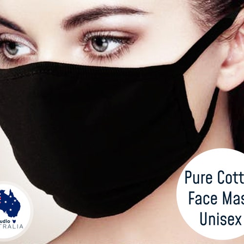3-layered Face Mask Australian Made Reusable & Washable - Etsy Australia