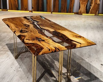 Olive Wood River Table | Etsy