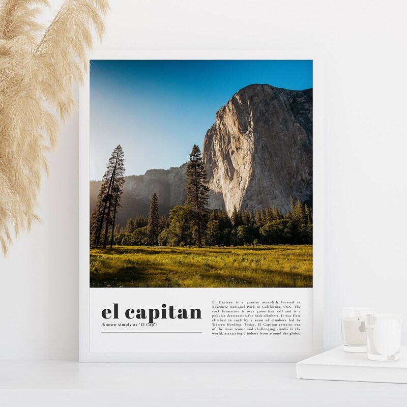 El Capitan Art - Etsy