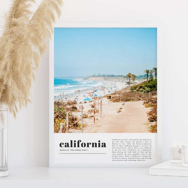California Art Print - Etsy