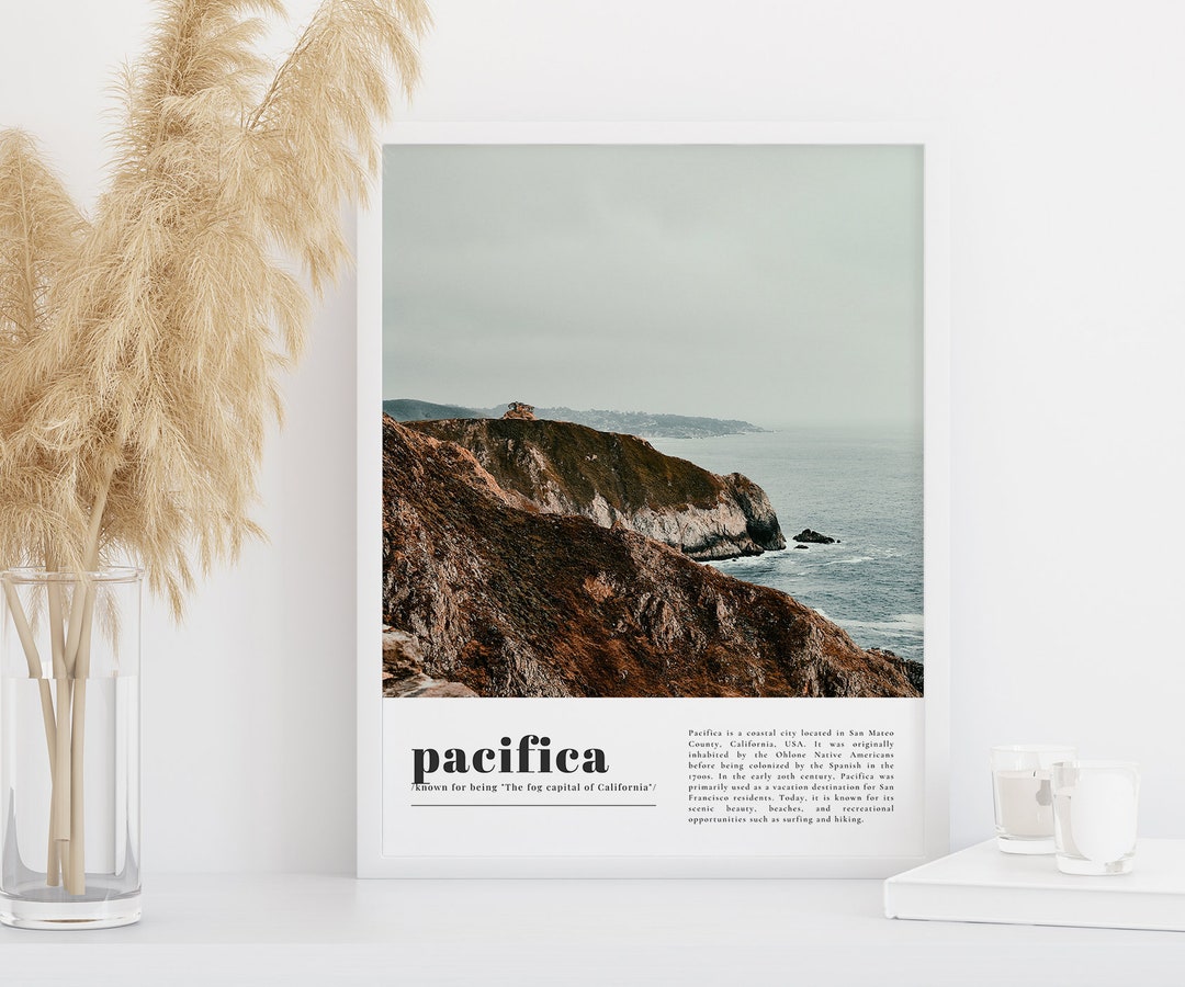 Pacifica Travel Print, Pacifica Wall Art, Pacifica Art, Pacifica Photo ...