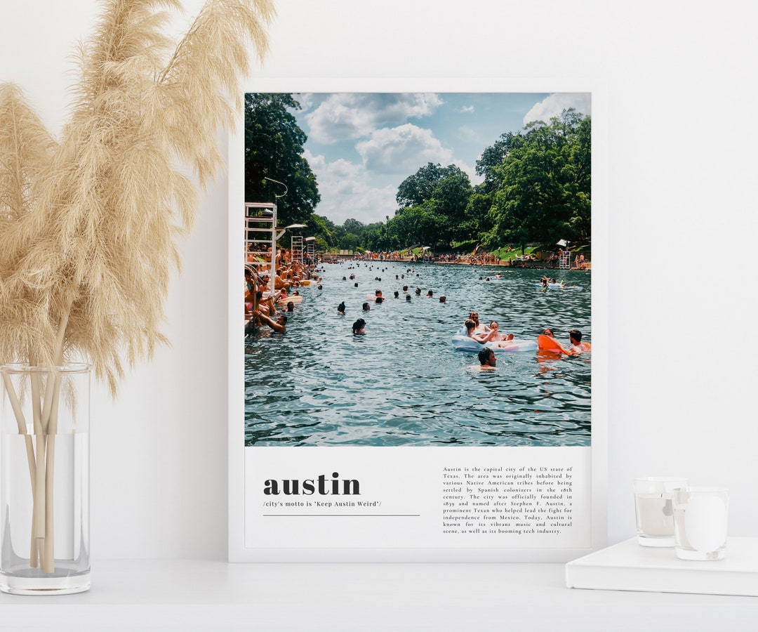 Austin Travel Print, Austin Travel Poster, Austin Photo, Travel Wall ...