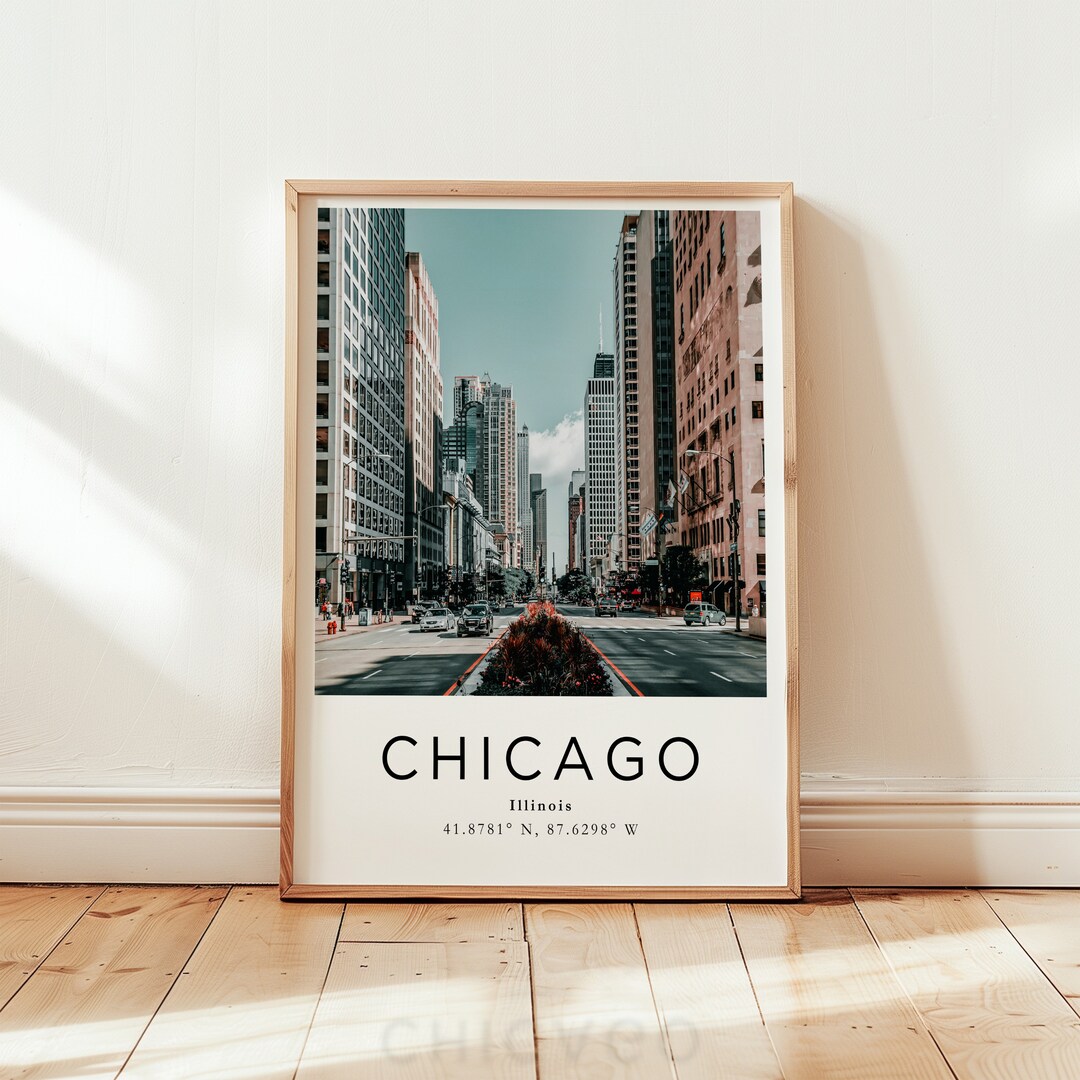 Chicago Photo Print Chicago Art Chicago Wall Art Chicago Art Print ...