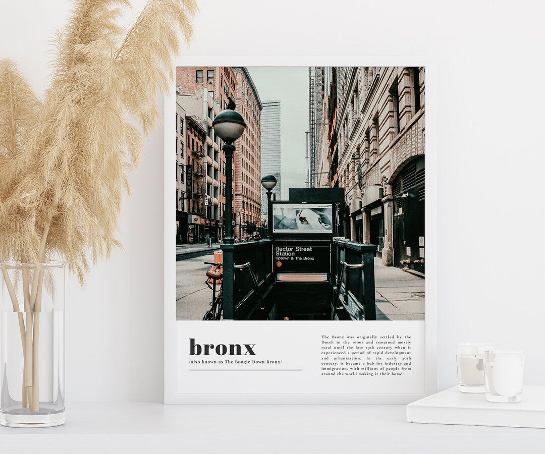 Bronx Travel Print, Bronx Wall Art, Bronx Art, Bronx Poster, Bronx ...