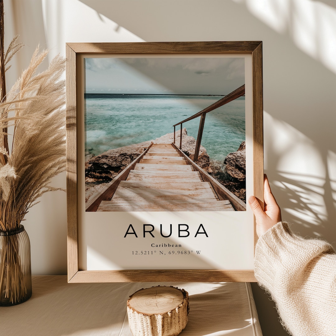 Aruba Travel Print Aruba Wall Art Aruba Art Aruba Photo Aruba Art Print ...