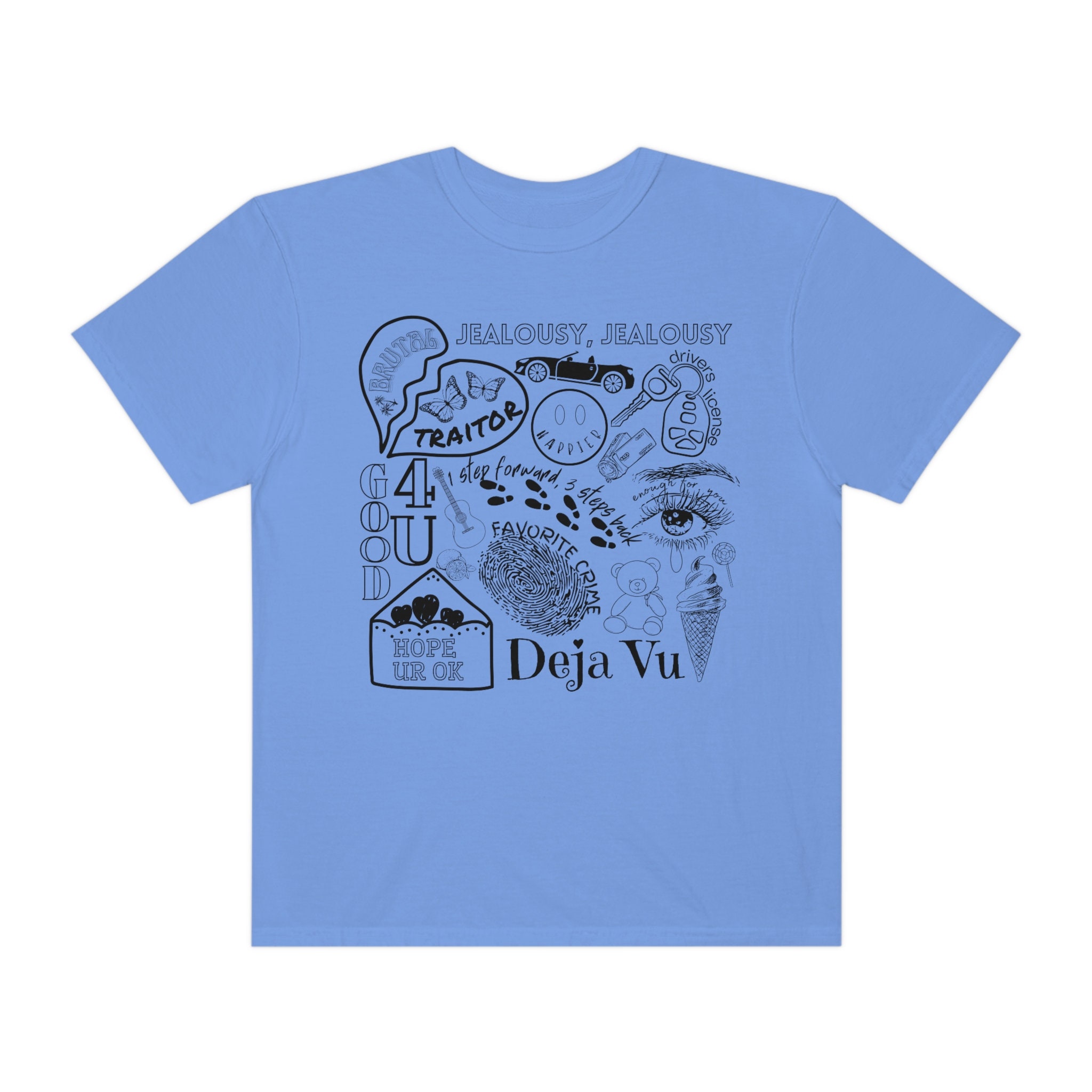 Camiseta Olivia Rodrigo Cantante Famosa Sour Tour Merch para Hombre ...
