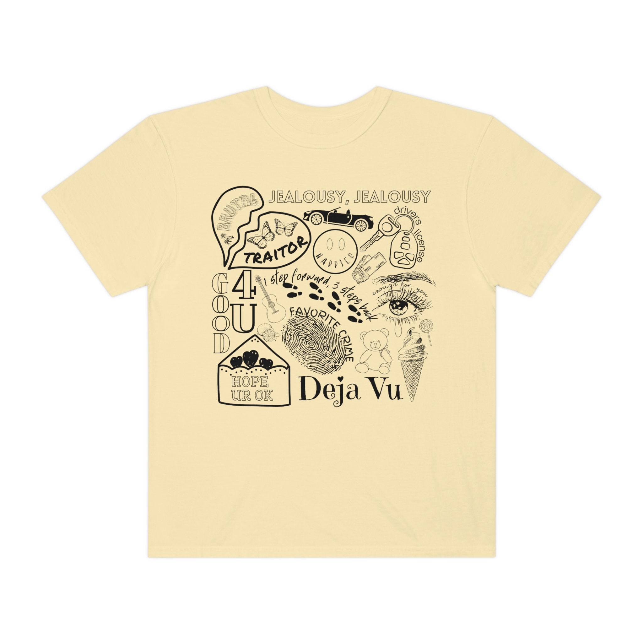 Camiseta Olivia Rodrigo Cantante Famosa Sour Tour Merch para Hombre ...