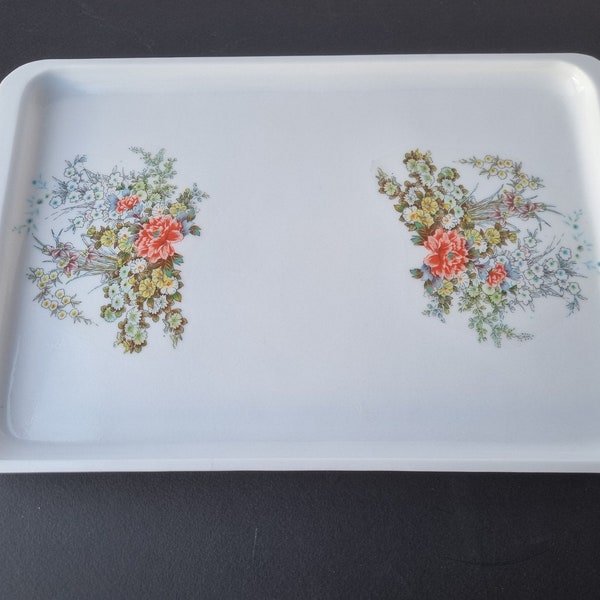 Floral Melamine Plates - Etsy