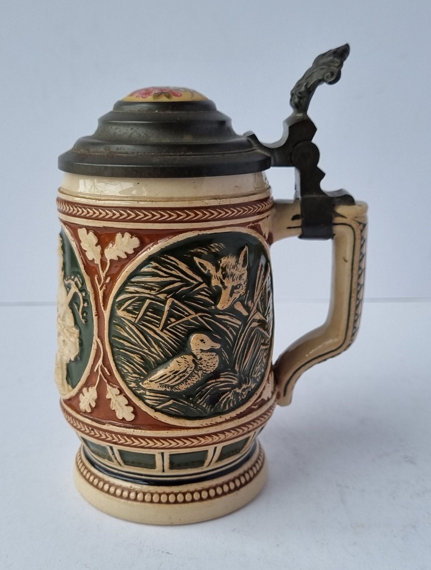 Antique German Beer Stein 19th Century Beer Stein Reinhold - Etsy