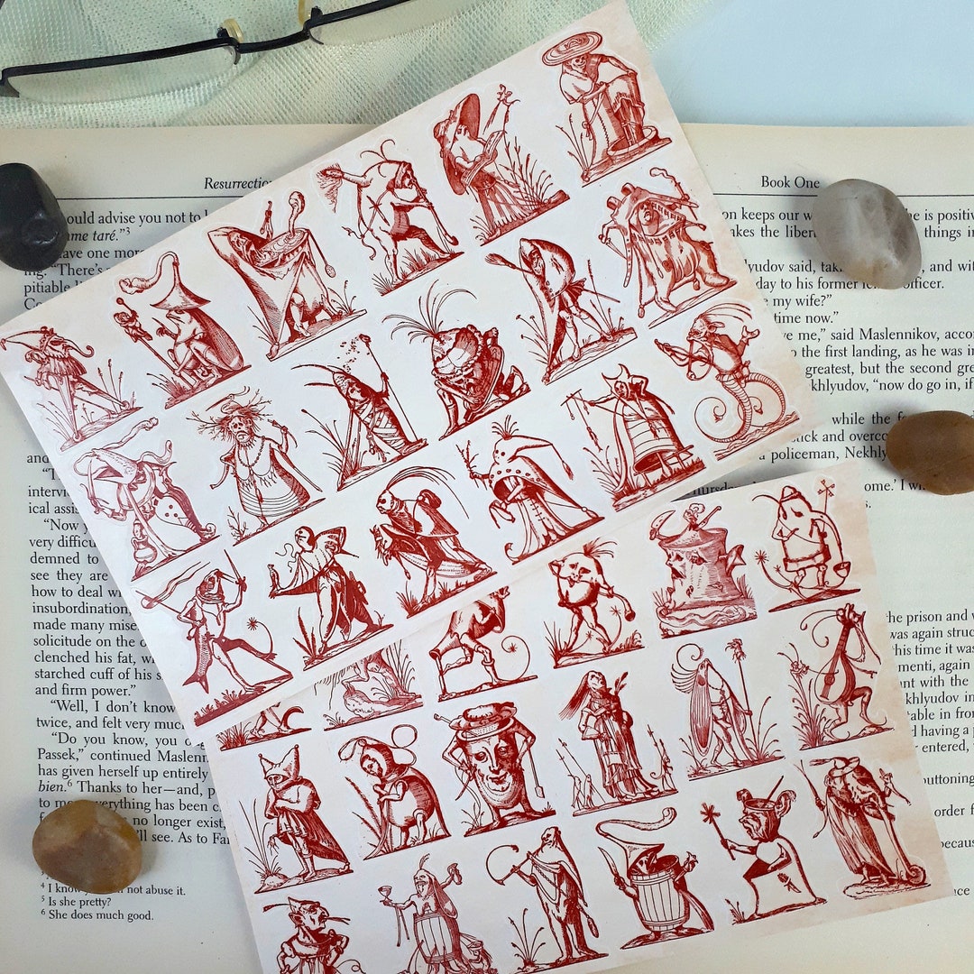 Ye Olde Cryptids Planner Sticker Sheet Waterproof Vinyl - Journal ...