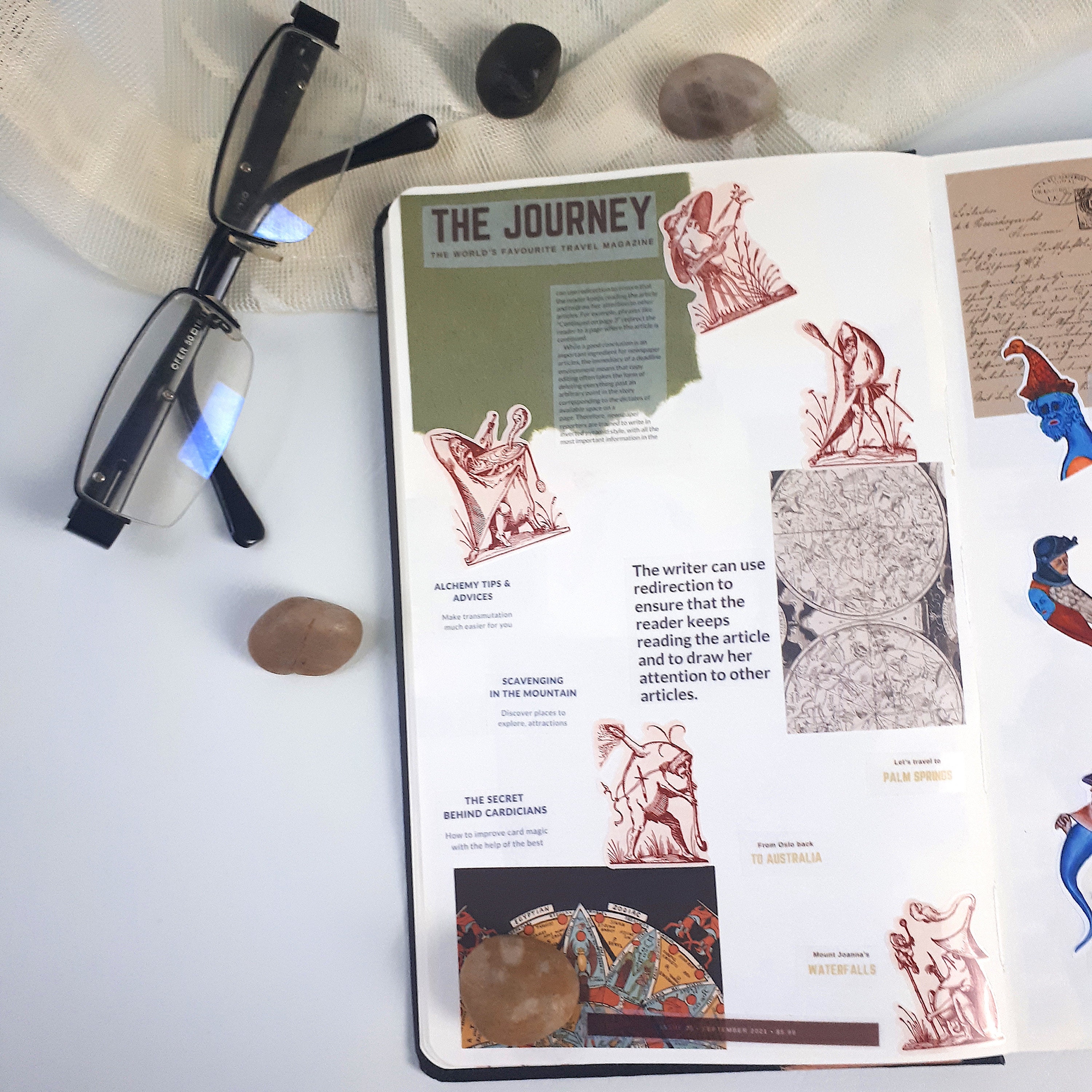 Ye Olde Cryptids Planner Sticker Sheet Waterproof Vinyl - Journal ...
