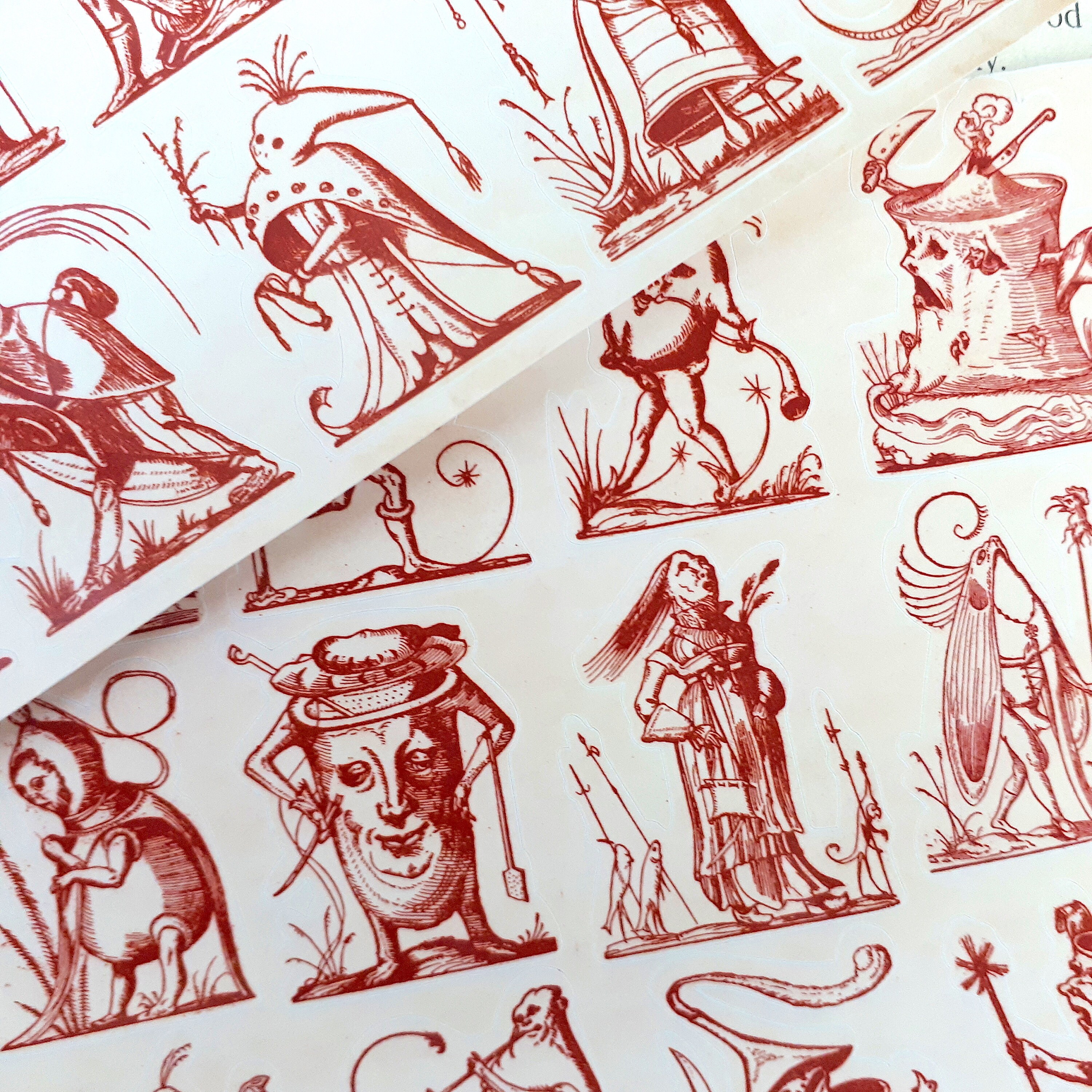Ye Olde Cryptids Planner Sticker Sheet Waterproof Vinyl - Journal ...