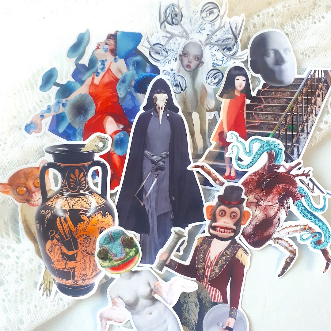 SCP Foundation Sticker Set Waterproof Vinyl Sticker Collage - Etsy UK