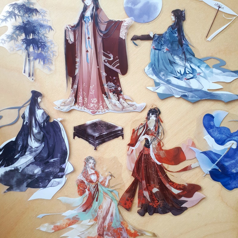 Chinese Stickers - Etsy