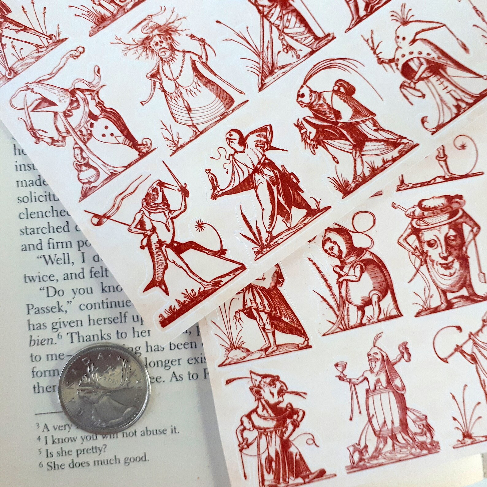 Ye Olde Cryptids Planner Sticker Sheet Waterproof Vinyl - Journal ...