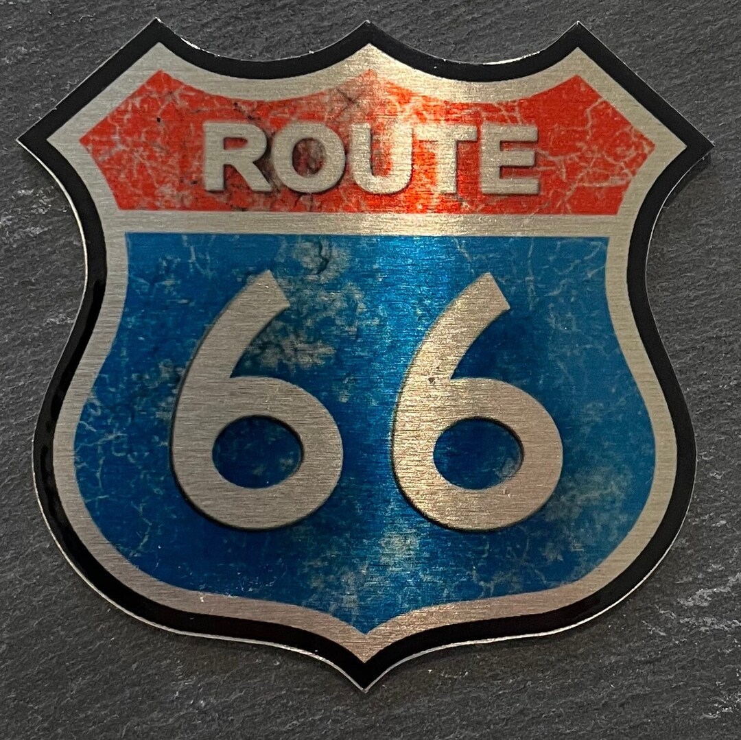 Route 66 Badge / Car Decal / Fits Yeti Coolers / Fits Jeep - Etsy
