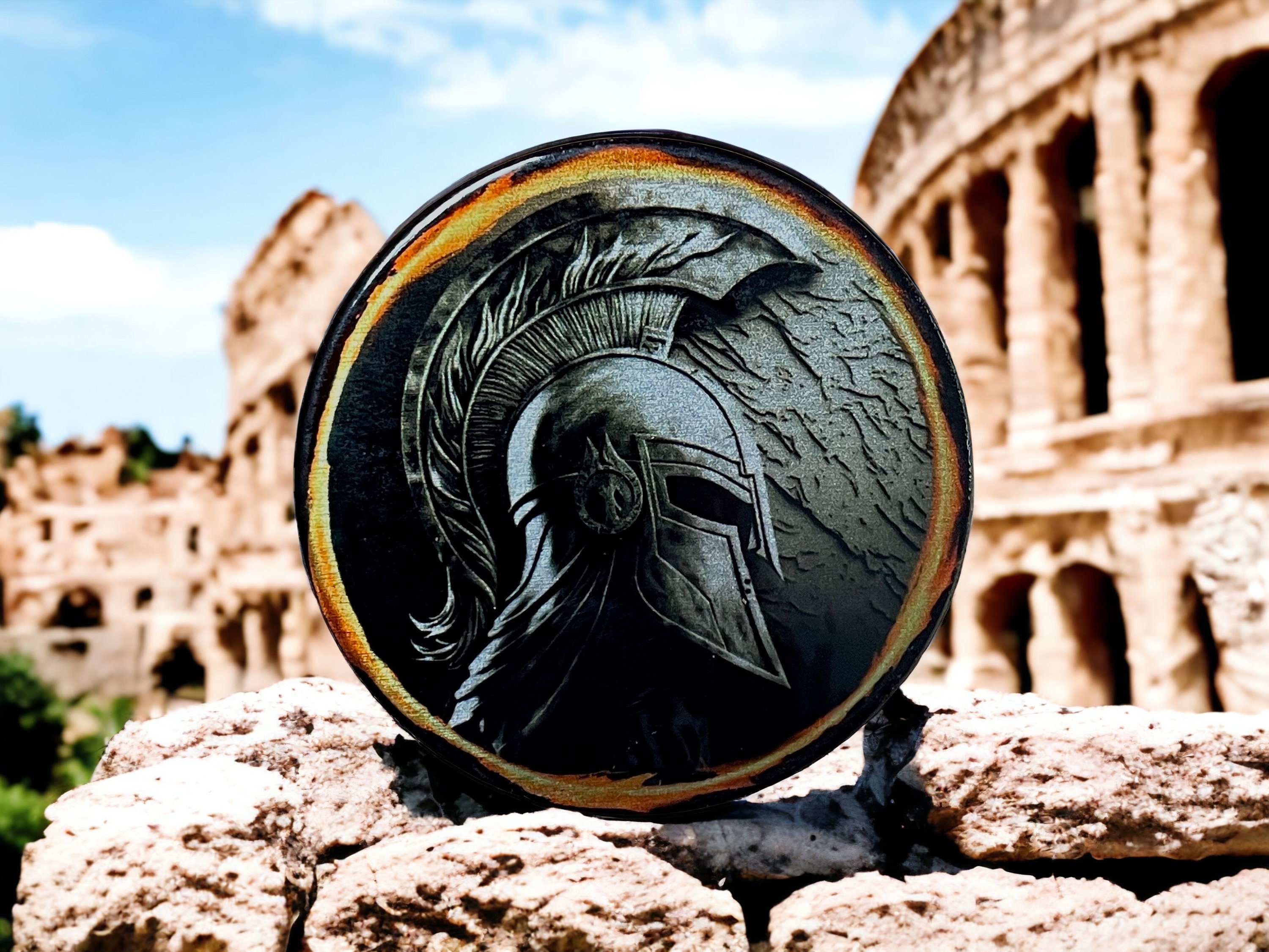 Gladiator Helmet of Salvation Fits Gladiator Jeep Decal With Helmet ...