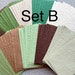 100 Pcs, Embossed Cardstock, Neutral Shades Card Toppers, Earth Tones ...