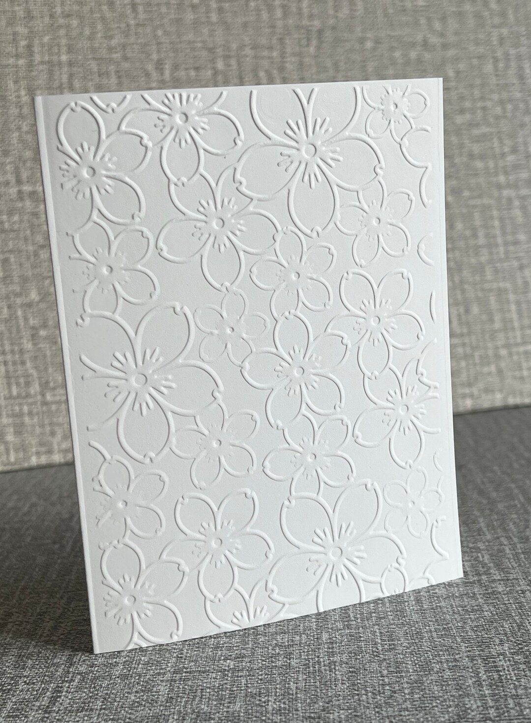 Embossed Note Cards, Blank Cards, Assorted Cards, Minimalist Cards, 4 ...