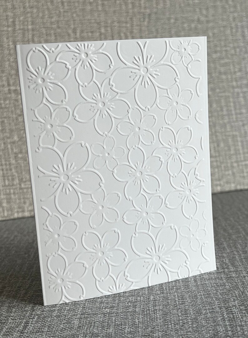 Embossed Note Cards Blank Cards Assorted Cards Minimalist - Etsy