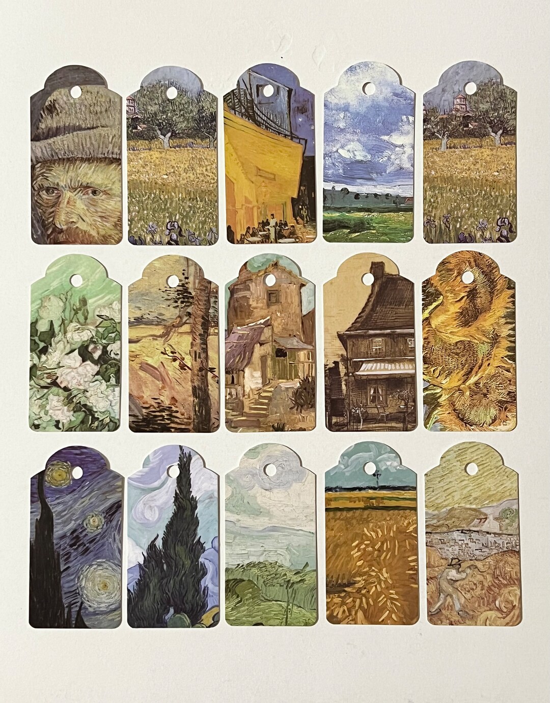 Art Gift Tags, Hang Tags, Price Tags, Art Journal Supplies 30 Pcs - Etsy